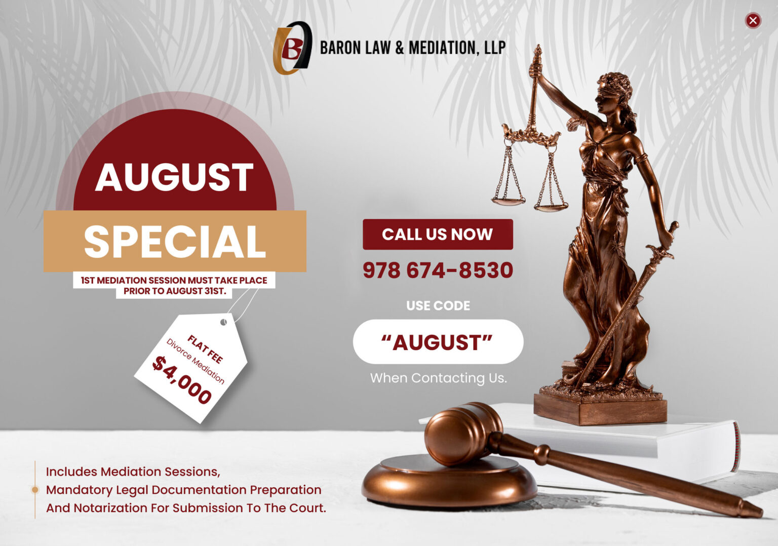 Divorce Mediation | Mediation Services | Baron Law Mediation